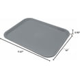 Carlisle FoodService Products Cafe Fast Food Cafeteria Tray with ...