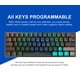 61 Keys bluetooth Wired Dual Mode 60% RGB Mechanical Gaming Keyboard ...