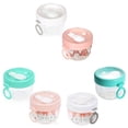 2 Pcs Breakfast Cup Overnight Oat Containers with Lids and Spoons Large ...