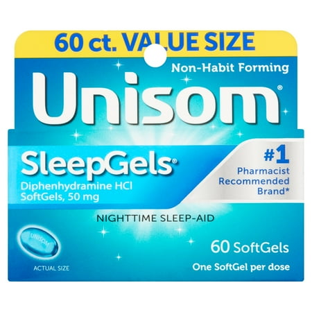 041167006160 UPC - Unisom Sleep Gels Nighttime Sleep Aid Softgels 60 ...