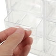 Transparent Drawer Box Stationery Storage Case Table Top Organizer Desk ...