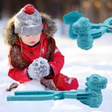 Dinosaur Snowball Maker Flexible Plastic Outdoor Winter Play Clamp for ...