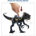 Jurassic World Track 'n Attack Indoraptor Action Figure, Dinosaur Toys ...