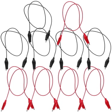 Yuan 10 Pairs of Black and Red Insulated Covers Nickel-plated Steel ...