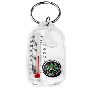 Uxcell Pocket Compass Survival Sports Navigation Compass with Key Ring ...