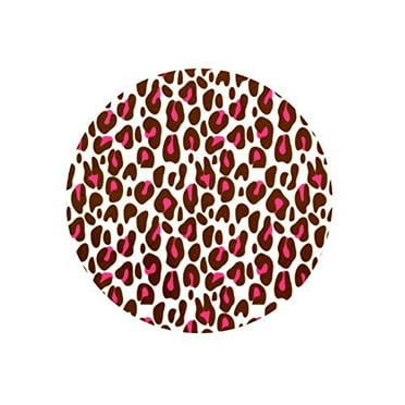 Natural Leopard Print Edible Icing image Cake Topper - Walmart.com