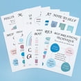 12 Sheets 10x14Inch Calming Corner Posters Feelings Chart for Classroom ...