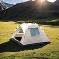 XFKJLY Automatic Pop Up Beach Tent - Portable, Sun & Waterproof Outdoor ...