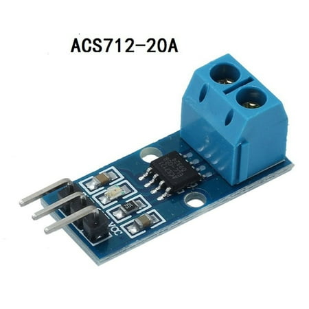 TOBERICH Current Sensor Module Mode ACS712 20A For Pin 5V Power ...