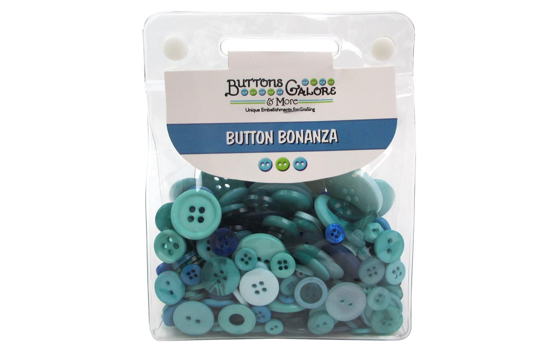 Bb62 Buttons Galore Button Bonanza 8Oz Waterfall - Walmart.com