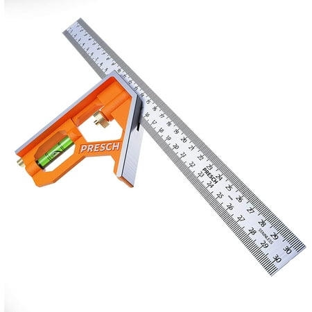 300mm Combination Square - Metric - Universal and Accurate Metal ...