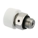 REGALWOVEN 1/8" BSP Male Thread Manual Radiator Air Vent Valve, Nickel ...