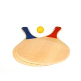 Paddle Ball Beach Ball Game - Wooden Set of 2 Paddles and Ball - By ...