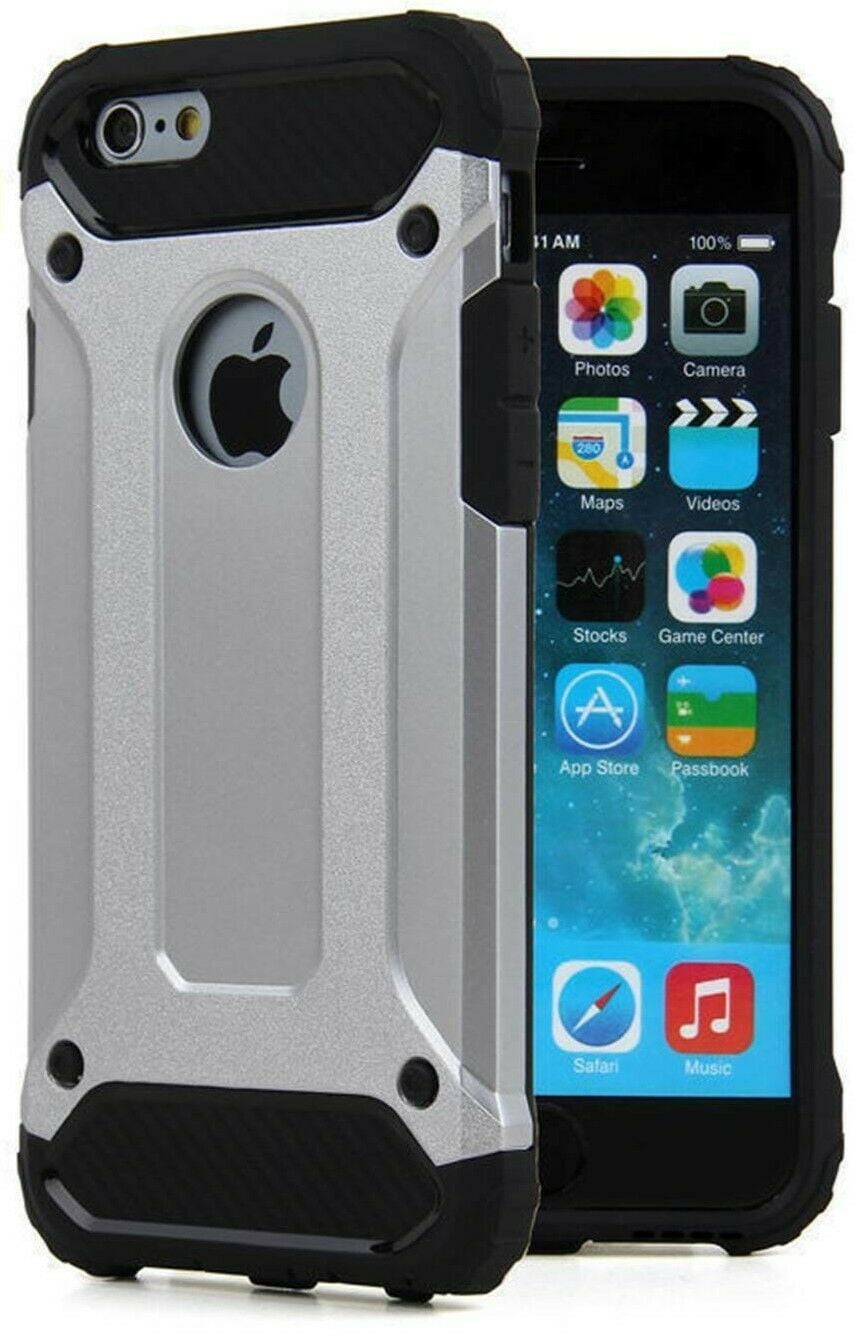 For iPhone 8 / iPhone 7 Case, Heavy-Duty Shockproof Protective Cover ...