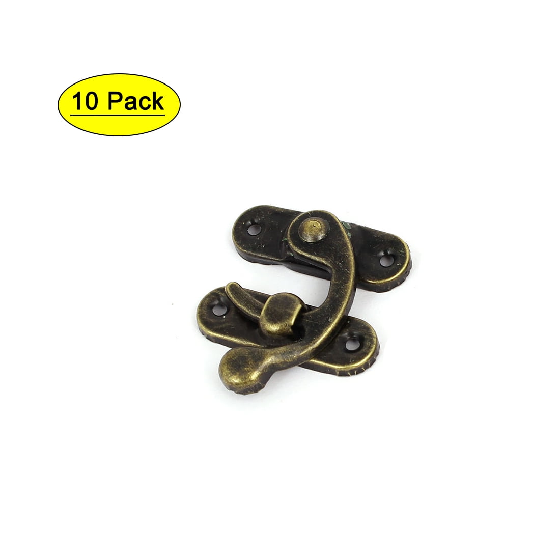 Unique Bargains Suitcase Box Right Swing Arm Clasp Latches Catch Toggle ...