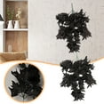 Black Maple Leaf Wall Hanging Festival Maple Leaf Decoration Props ...