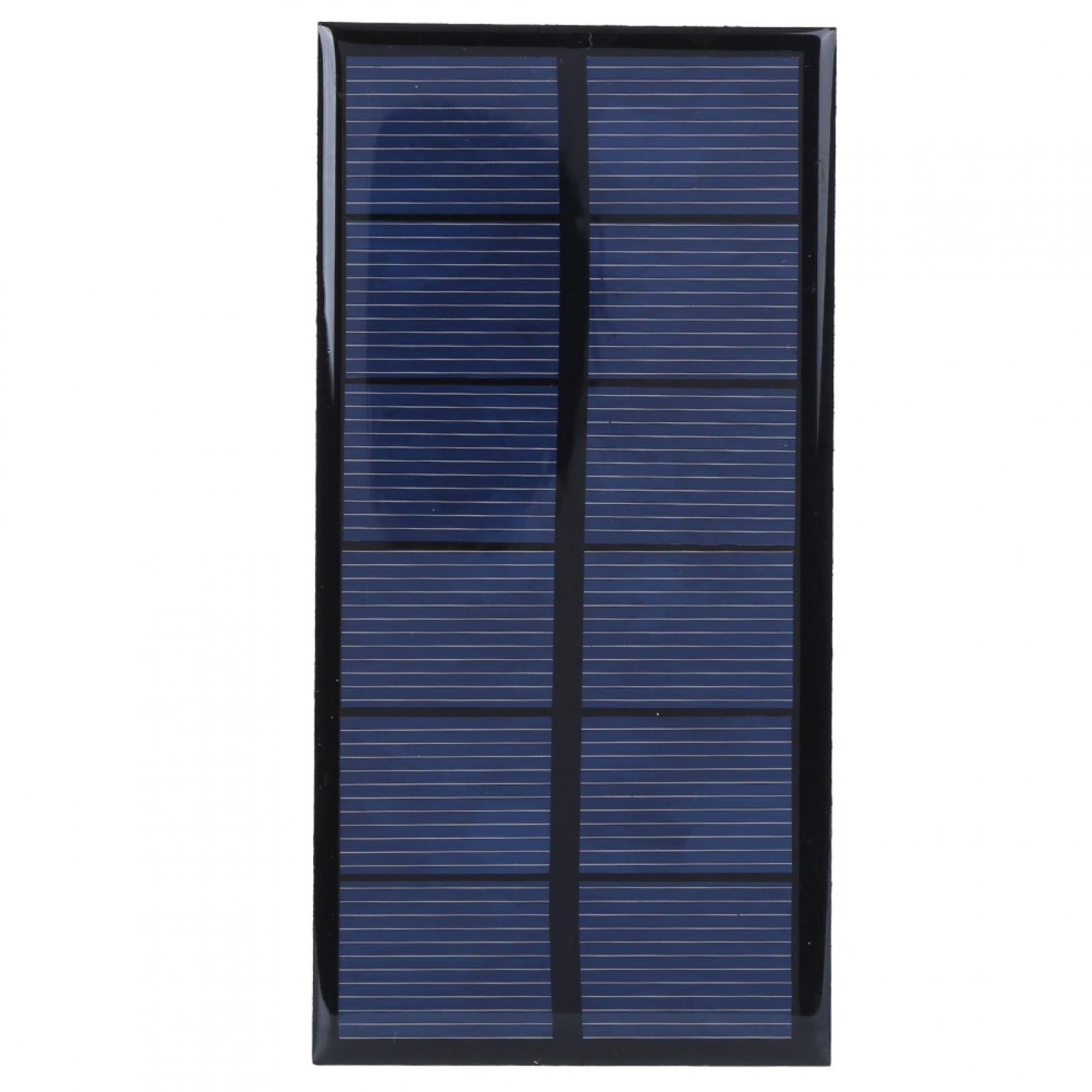 Panel solar Jadeshay de silicio cristalino portátil 1W 3V | Walmart en ...