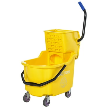 Dryser Commercial Janitorial Cleaning Cart on Wheels - Black ...