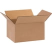 Box Partners Corrugated Boxes 11" x 8" x 6" Kraft 25/Bundle 1186 ...