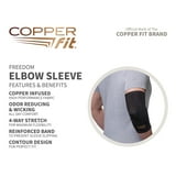 Copper Fit Compression Elbow Sleeve, Large HSA/FSA Eligible - Walmart.com