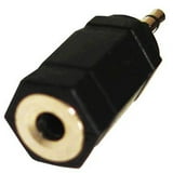 AMZER 3.5 Male to 2.5 Female Converter Adapter - Black - Walmart.com
