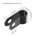 100Pcs Nylon R-type Cable Clamp Organizer Cord Clips for Wire ...