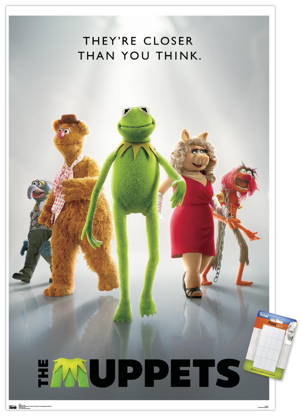 Disney The Muppets - Group Wall Poster, 14.725" x 22.375" - Walmart.com