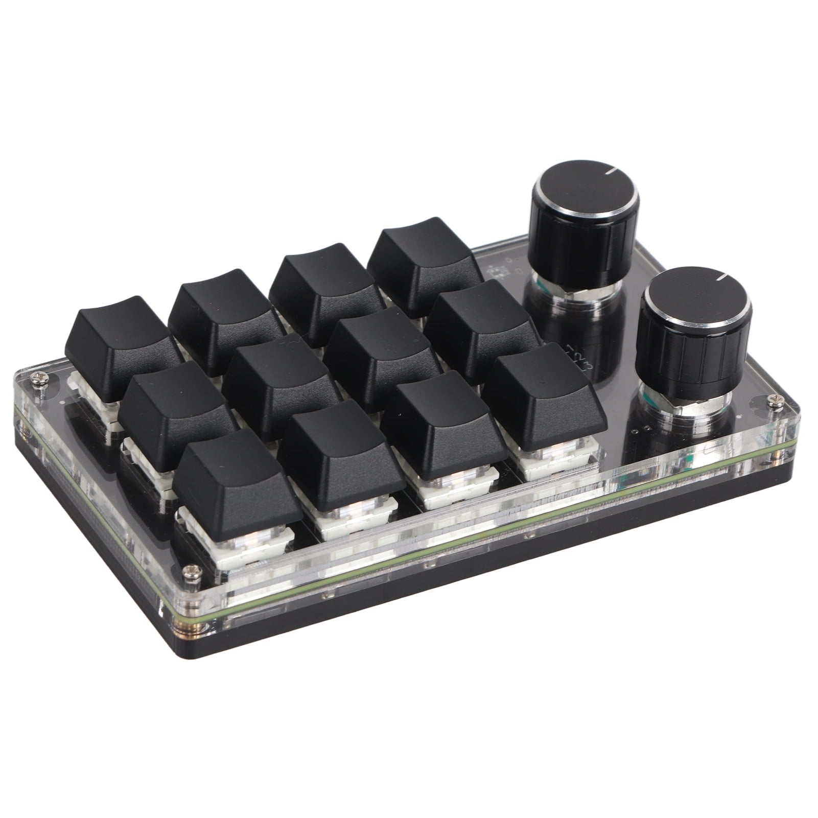 Teclado macro programable Bling Bling mini teclado RGB 2 teclas ...