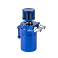 300ml (10oz) Universal Baffled Car Oil Catch Can Kit Reservoir Tank ...