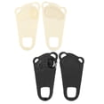 2 Pairs Two Toe Nylon Socks Invisible Liner Socks Comfortable Sponge ...