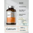 Calcium with Vitamin D3 | 600 mg Calcium Supplement | 120 Softgels | by ...