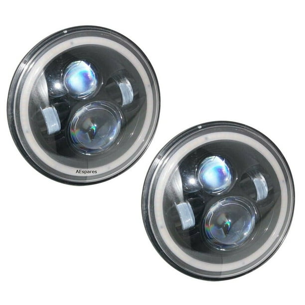 7" LED High/Low Beam Headlights For Mahindra Roxor LE 2018 MM540,550 ...