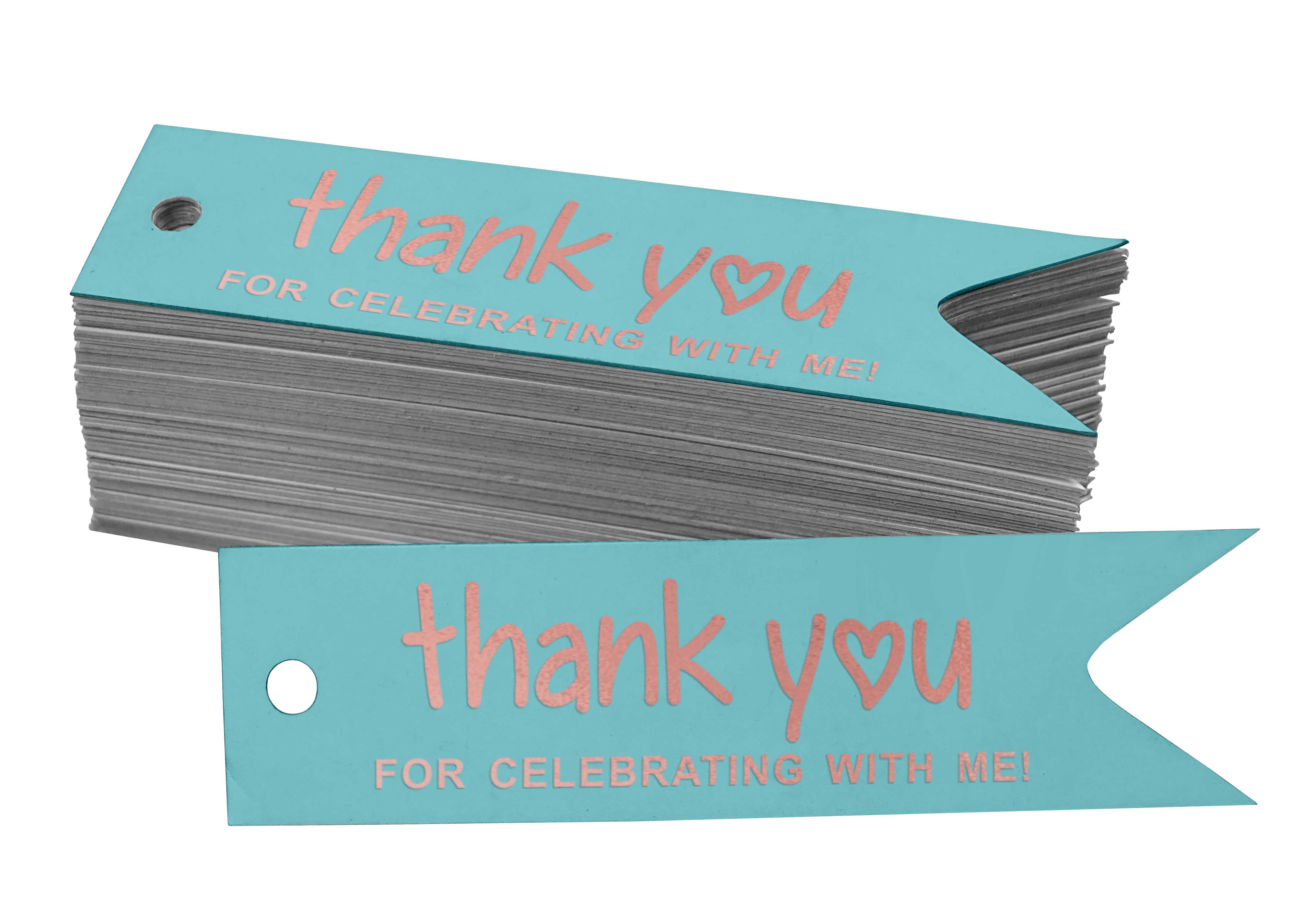 Inkdotpot Thank You For Celebrating With Me Birthday Bottle Tag Real ...