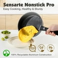 SENSARTE Nonstick Pots and Pans Set with Removable Handle, 18pcs ...