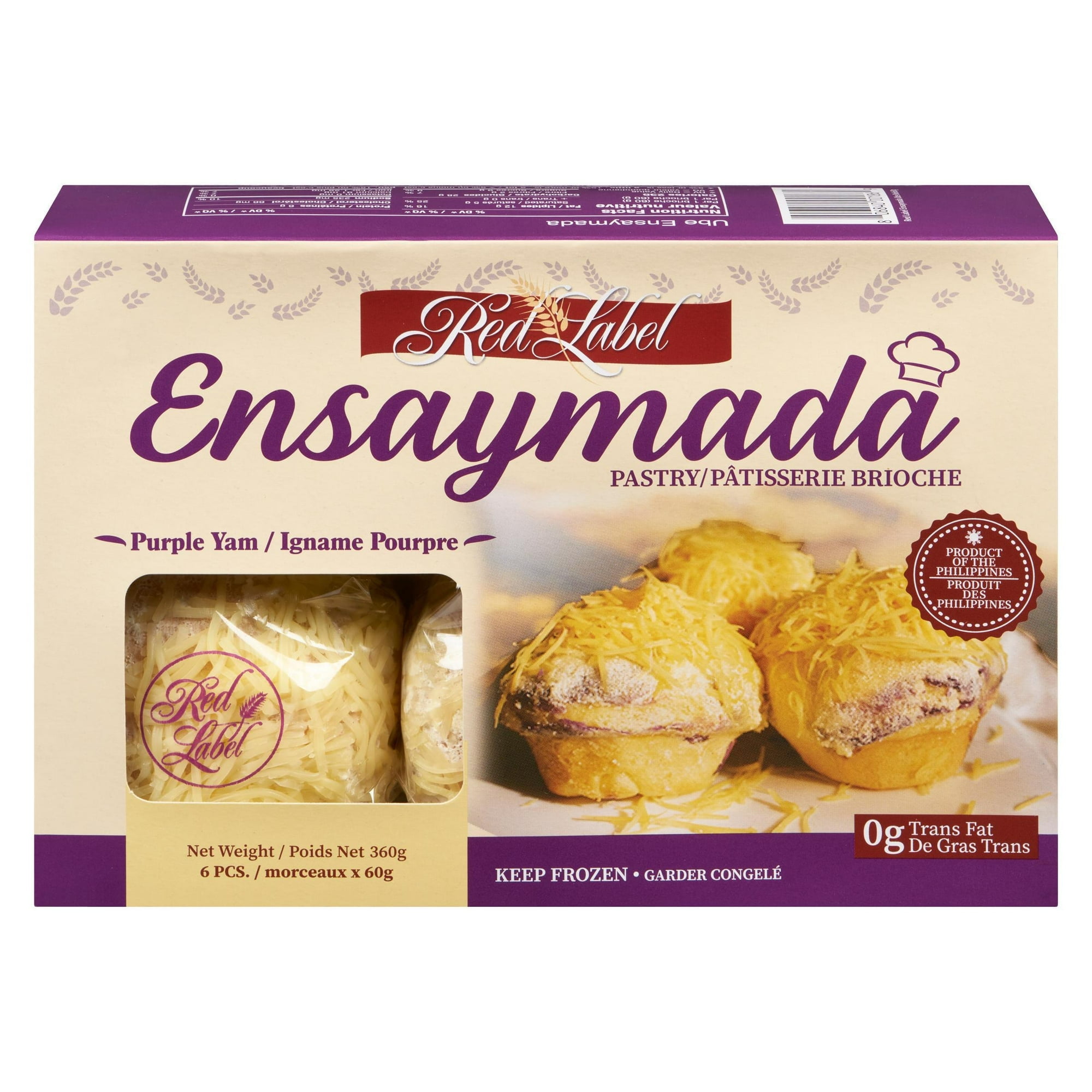 Click here for Red Label Ensaymada - Ube Filling 480g prices