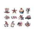 Aoznliie 4th of July Hanging Ornaments, Patriotic Decorations with Red ...