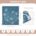 Decorative Chair Back Cover One Size x2 Chair Cover Dining Chair ...