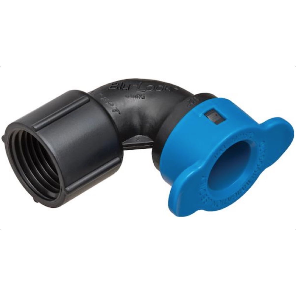 Hydro-Rain Blu-Lock Swing Pipe Adapter-Size:1/2" Blu-Lock Swing x 1/2 ...