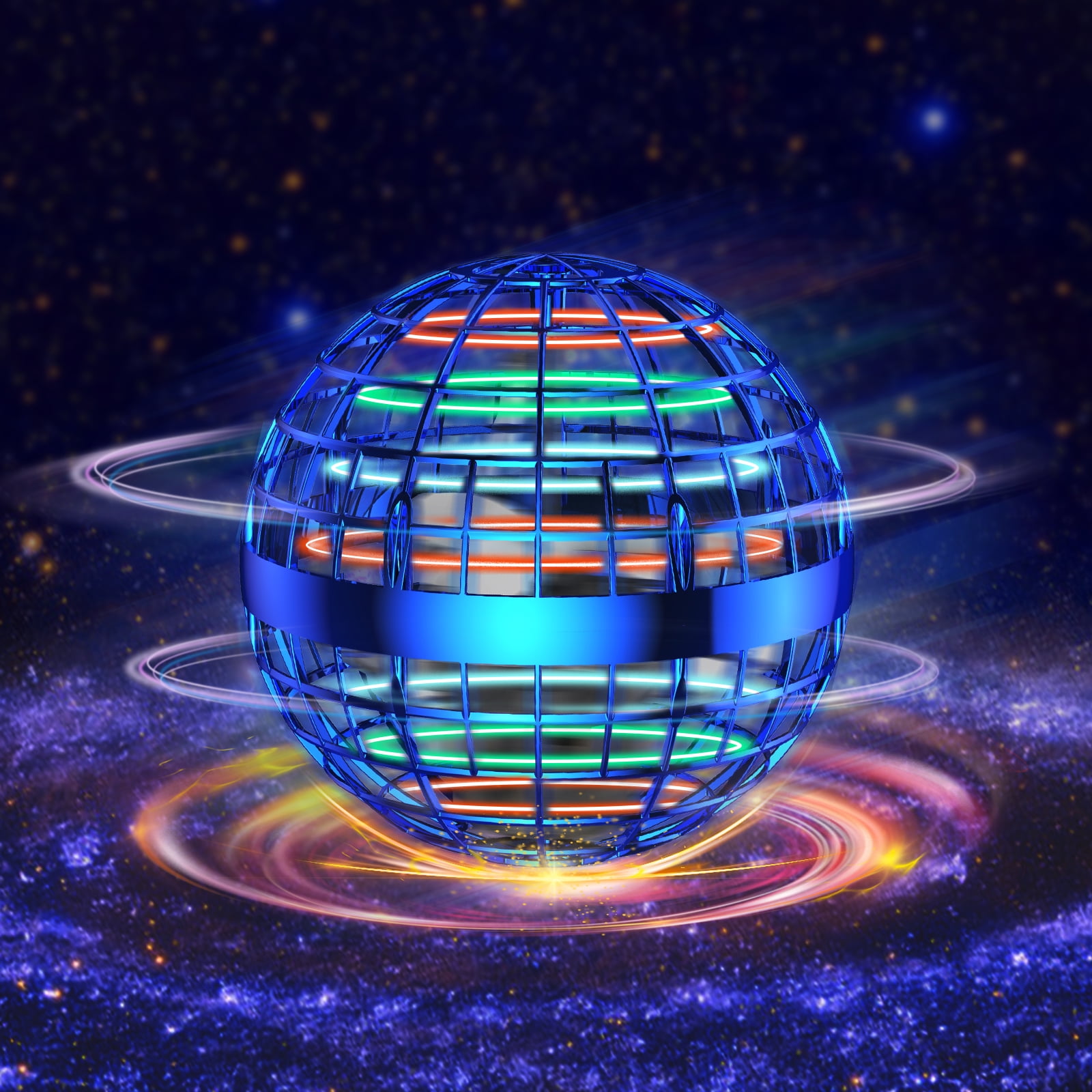 Flying Ball Toys Hover Orb Boomerang Spinner Hand Controlled Drone ...