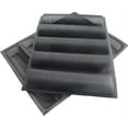 TrendMallOasis Black Silicone Baguette Baking Mold, 5-Cavity Perforated ...