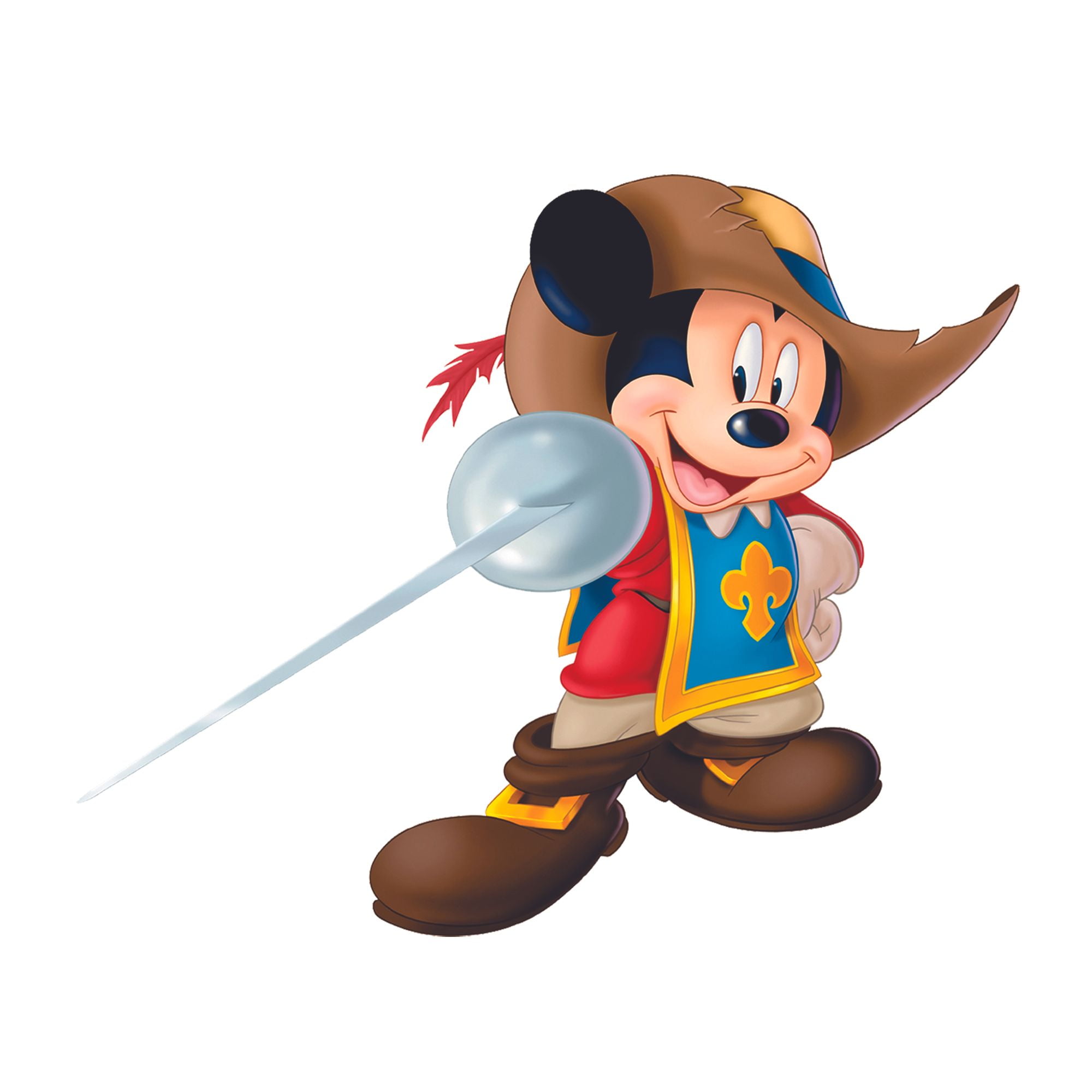 Musketeer Cartoon Characters Decors Wall Sticker Art Design Decal for ...