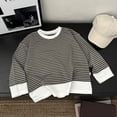 Faraee Kids Striped Shirts Long Sleeve Boys Girls Crew Neck Tee Tops ...
