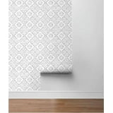 Wallquest, Inc. Luxe Haven Porto Tile Peel and Stick Wallpaper Harbor Mist - Walmart.com
