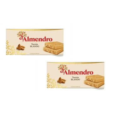 El Almendro Turron Blando Soft Spanish Turron Roasted Almonds and Honey ...