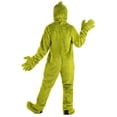 Dr. Seuss Grinch Adult Open Face Costume - Walmart.com
