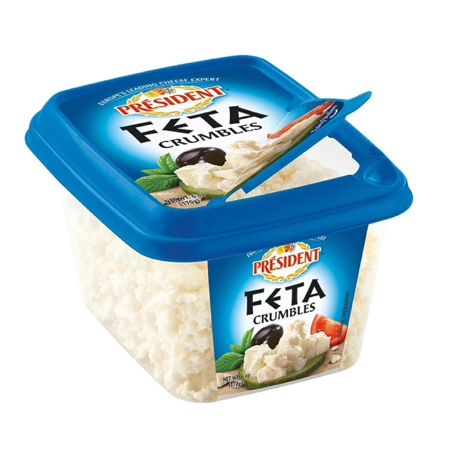 President Crumbled Feta Cheese 6 Oz Walmart Walmart President Crumbled Feta Cheese 6 Oz Walmart Walmart
