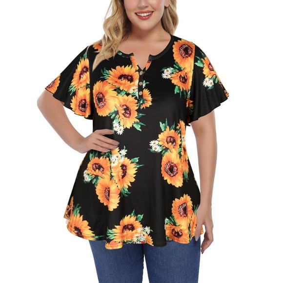 Plus Size Swing Tops
