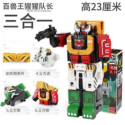 Power Assembling Educational Toys Math Cube Transformation Robot Digits ...