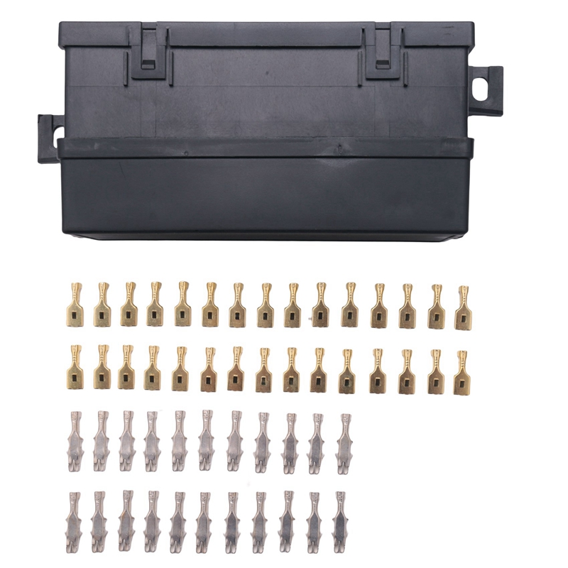 Car 11 Way Fuse Holder Relay Box with Terminals Relays Waterproof ...