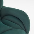 Noble House Rostin Velvet Swivel Home Office Chair, Ergonomic Makeup ...